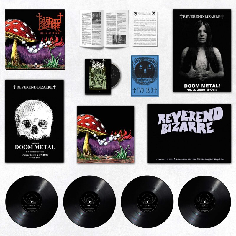 REVEREND BIZARRE -- Slice of Doom LP BOX BLACK, 65,99