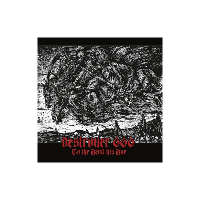 DESTROYER 666 -- To the Devil His Due LP BLACK, 16,99